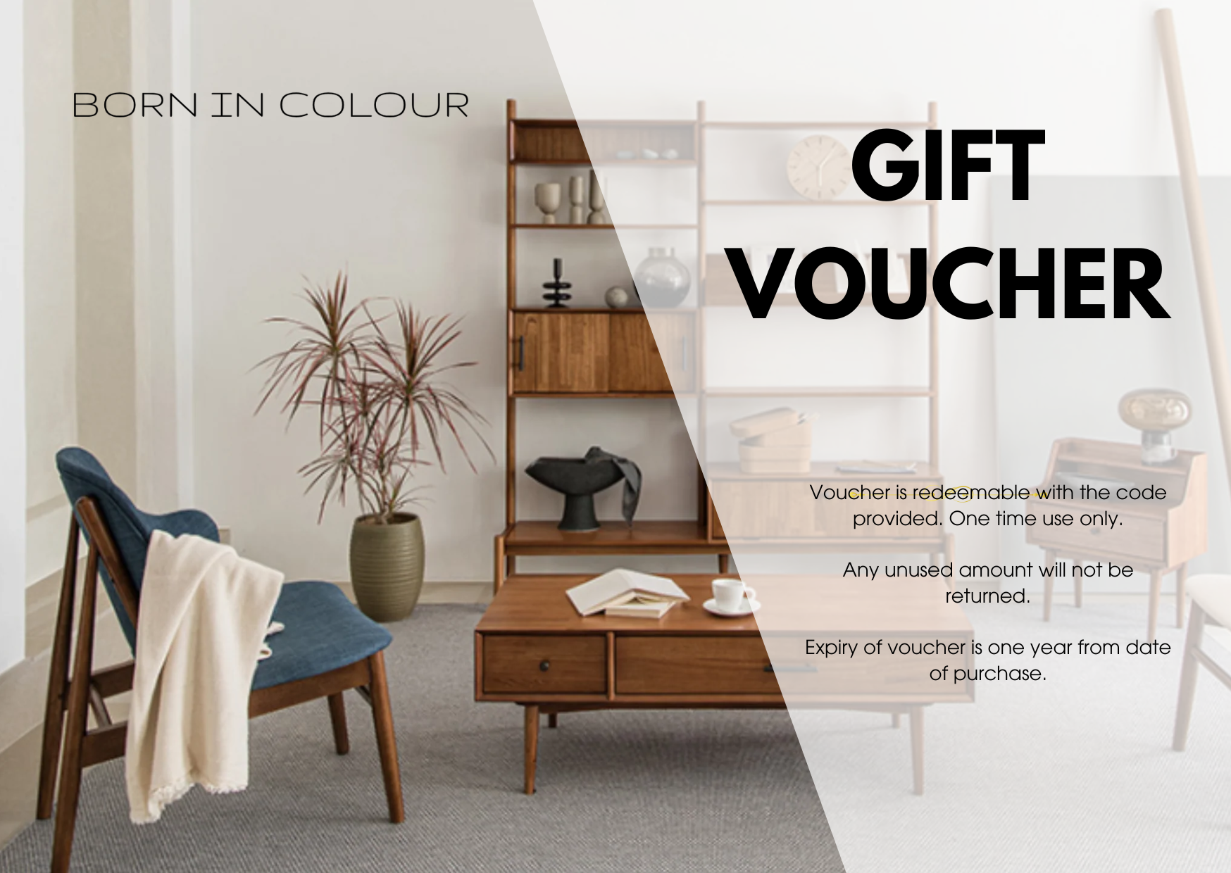 Gift Voucher – Born in Colour